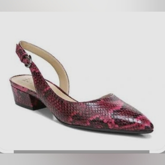 Naturalizer | Shoes | Naturalizer Banks Slingback Pump In Plum Rouge ...